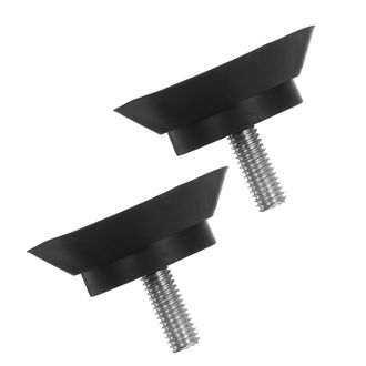 Cabilock 2 St&uuml;ck Pack Antivibrationspads und rutschfeste Laufbandmatten aus Robustem Material Sto&szlig;d&auml;mpfende Trainingsmatte f&uuml;r Fitnessger&auml;te Heimtrainer und La