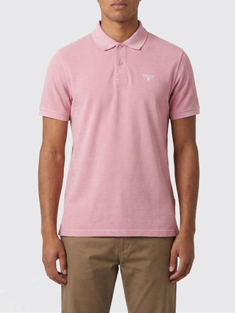 Barbour Polo Homme couleur Rose