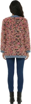 Dolce & Gabbana Womens Multicolor Polyester Biker Jacket Clothing