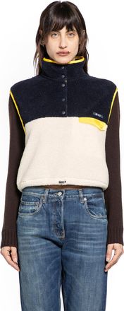 Prada Sleeveless Fleece Top