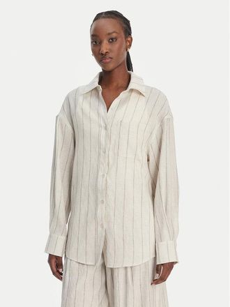 Eleh Hemd SS260271 &Eacute;cru Relaxed Fit