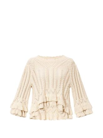 Isabel Marant Pull &agrave; volants Norma