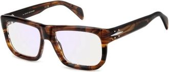 Eyewear by David Beckham unisex, Accessoires, Brun, Taille: 54 MM DB 7137 Optical Frame