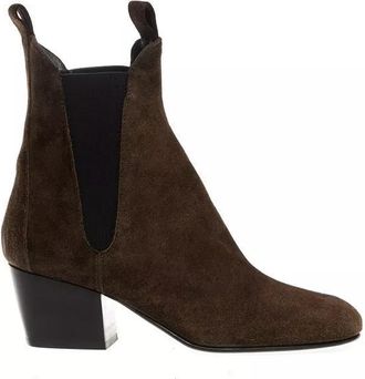 AGL Stiefel - Green Suede Ankle Boots - Gr. 38 (EU) - in Gr&uuml;n - f&uuml;r Damen