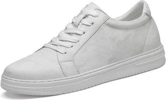 Generic ZBDP Baskets montantes pour homme 6 cm, blanc, 36.5 EU