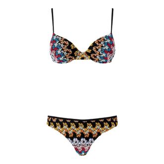 Missoni Zig-Zag Balconette Bikini MultiColour - - Swimwear - Damen - Mehrfarbig - XS