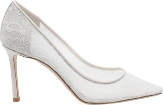 Jimmy Choo London Chaussures &Agrave; Talon - Blanc