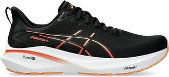 Asics GT-2000 13 Herren Laufschuhe Farbe: Schwarz/Orange; Größe: EUR 44.5 | US 10.5 | UK 9.5