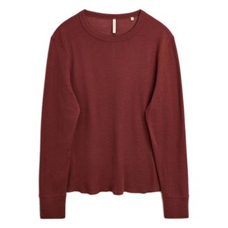 Sunflower Homme, Tops, Rouge, Taille: S T-shirt en laine