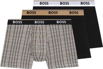 HUGO BOSS BoxerBr 3P Power - - Underwear - Herren - Schwarzk - XL