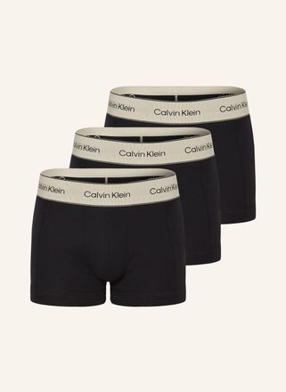 Calvin Klein 3er-Pack Boxershorts Heritage Cotton Stretch schwarz