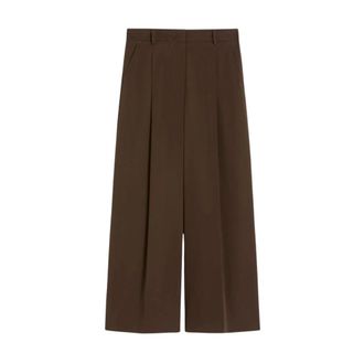 Max Mara Bellico Wide Hosen - - Trousers - Damen - Braun - 3XS