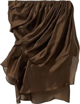 The Garment Femme, Tops, Brun, Taille: 38 FR Gilian Bustier Top