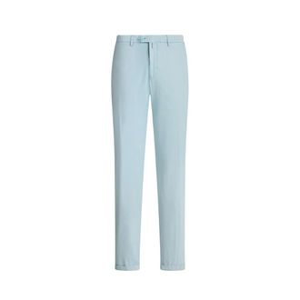 Kiton Baumwoll-Chino-Hosen - - Trousers - Herren - Blau - W36