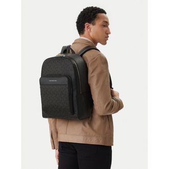 Tommy Hilfiger Rucksack Tommy Hilfiger Th Flag Monogram Backpack AM0AM14137 Schwarz