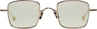 Peter and May lunettes de soleil à monture carrée - Or