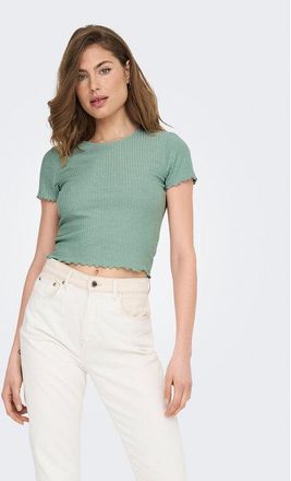 Only T-Shirt Emma 15201206 Grün Regular Fit