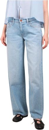 Mother Femme, Jeans, Bleu, Taille: W28 Snacks The Popsicle Sneak Munchies