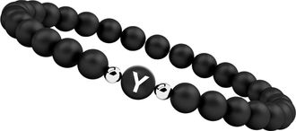 GOOD.designs Perlenarmband mit Buchstabe Y