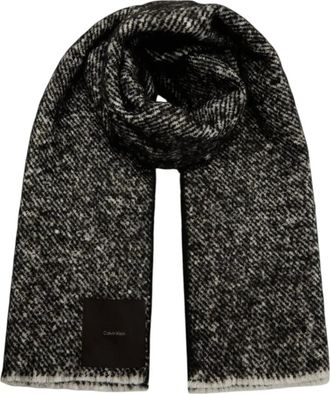 Calvin Klein Femme, Accessoires, Multicolore, Taille: ONE Size Concrete Blanket Scarf
