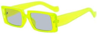Generic Lunettes De Soleil Carr&eacute;es &Agrave; Petite Monture For Femmes Et Hommes, Id&eacute;ales For Les D&eacute;placements En Ville Ou Plein Air(Green)