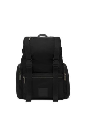 Lanvin sac à dos à patch logo - Noir