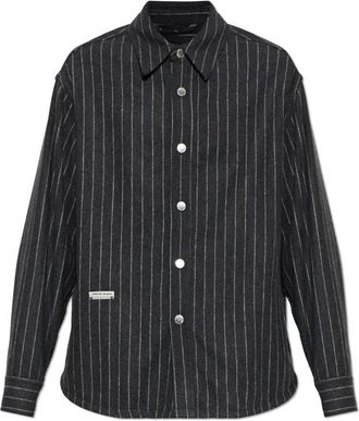 Song for the Mute Gestreiftes Hemd - - Shirts - Herren - Grau - L