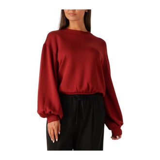 Moss Copenhagen Damen, Sweatshirts & Hoodies, Rot, M/LGröße