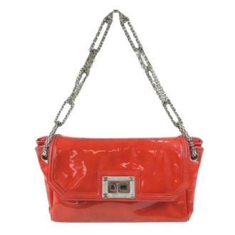 Chanel Pre-owned Vintage Schultertasche aus Lackleder - - Pre-owned - Damen - Rot - ONE SIZE