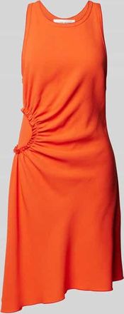 Victoria Beckham Knielanges Kleid mit Rundhalsausschnitt