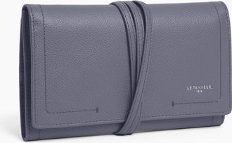 Le Tanneur Coffret bijoux de voyage en cuir grain&eacute;