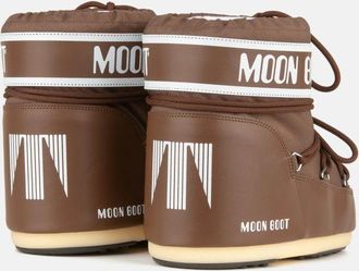 Moon Boot Logo-Cuff Boot - Brown
