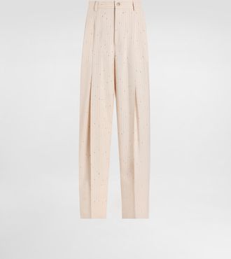 Dolce & Gabbana Pinstriped Trousers - Mann Hosen Und Shorts n/d 58