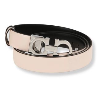 Ferragamo Cintura Gancini - - Accessories - Damen - Beige - 100 CM