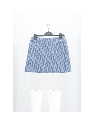 Dior Womens Skirt Blue