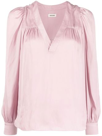 Zadig&Voltaire Telia Bluse - Rosa