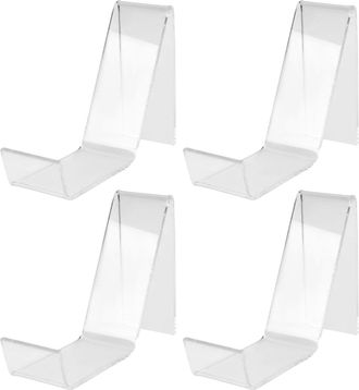 Garneck 2paare Schuhregal Aus Klarem Material Schuhaufbewahrungsregal Für Einkaufszentren Und Supermärkte Exquisit Verarbeitet Und Langlebig Zur Präsentation