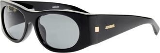 Jacquemus Femme, Accessoires, Noir, Taille: 55 MM Jac158 C1 SUN Lunettes de soleil