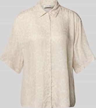 Anine Bing Relaxed Fit Hemdbluse mit Viskose-Anteil