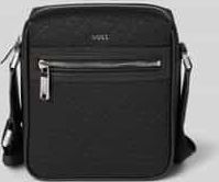 HUGO BOSS Umh&auml;ngetasche mit Logo-Applikation