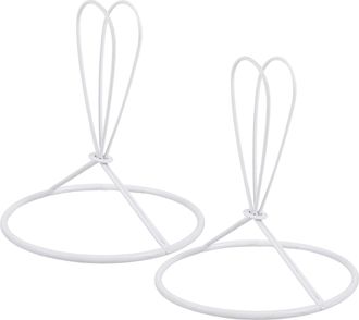 BESPORTBLE 2 St&uuml;ck Lampenschirm Gl&uuml;hbirnenclip aus Eisen 90mm Lampenschirmhalteradapter f&uuml;r Selbstgemacht Tischleuchten Bruchbest&auml;ndig und Wiederverwendbar