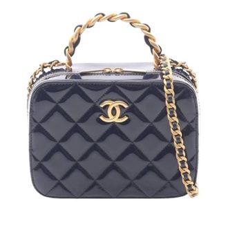 Chanel Sac &agrave; main vintage Pre-owned - Femme - Pre-owned - Bleu - Taille: ONE Size