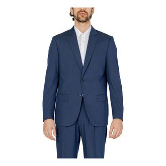 Antony Morato Blaue Gekn&ouml;pfte Blazer f&uuml;r M&auml;nner - - Suits - Herren - Blau - S