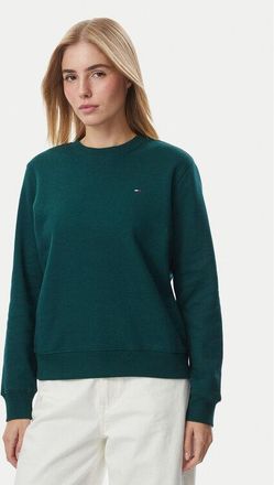 Tommy Jeans Sweatshirt DW0DW19959 Dunkelgr&uuml;n Regular Fit