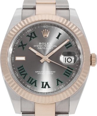 Rolex Uhren - Datejust - Gr. unisize - in Grau - f&uuml;r Damen