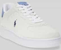Polo Ralph Lauren Low Top Sneaker aus echtem Leder
