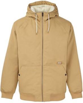 Oxbow Blouson Canvas doublé Sherpa Joao Kraft Hiver 2024 Zippé, avec Capuche
