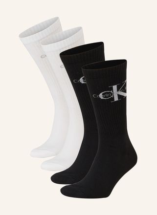 Calvin Klein 4er-Pack Socken Mit Geschenkbox schwarz