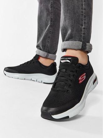 Skechers Sneakers Arch Fit 232040/BKRD Schwarz