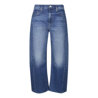 Mother Jeans Inondation &Eacute;l&eacute;gants - Femme - Jeans - Bleu - Taille: W28